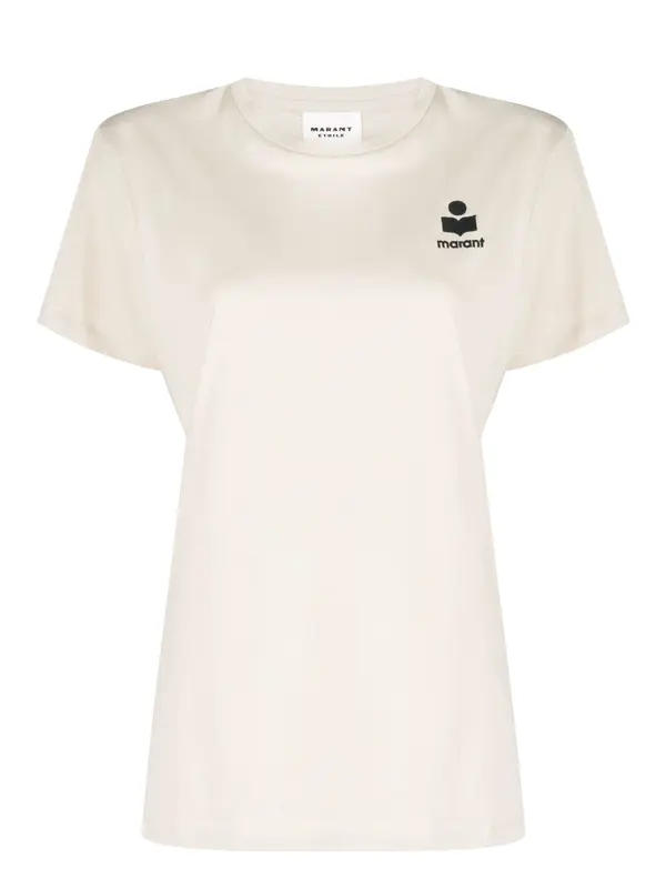 MARANT ETOILE Aby T-shirt - Neutrals