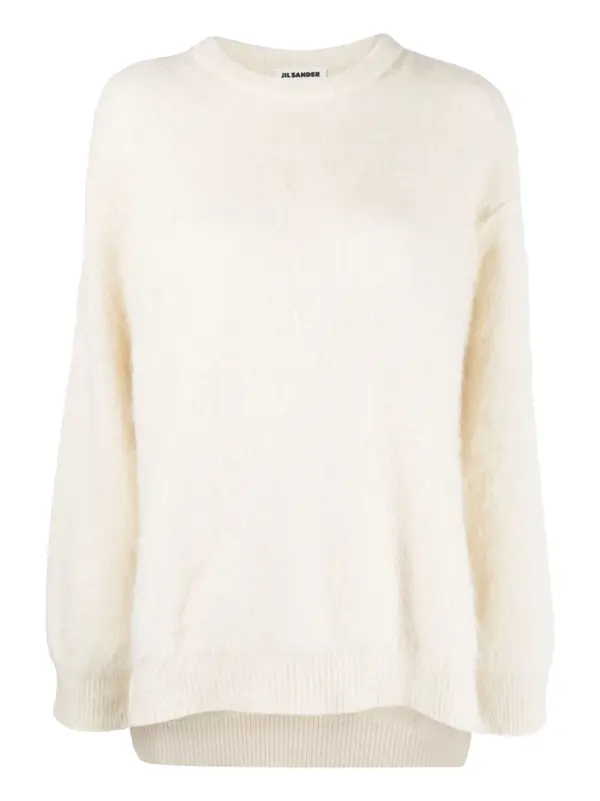 JIL SANDER Long-sleeved Jumper - Neutrals