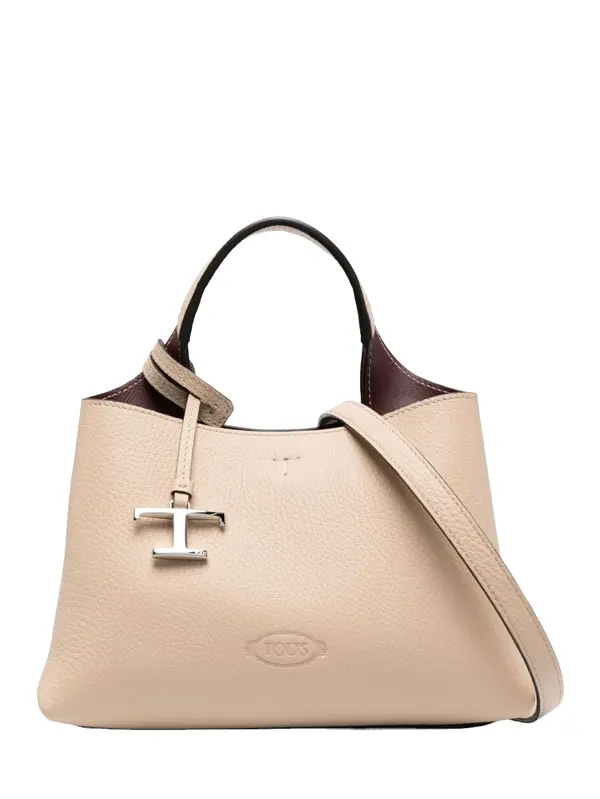 TOD'S Micro Crossbody Bag - Neutrals