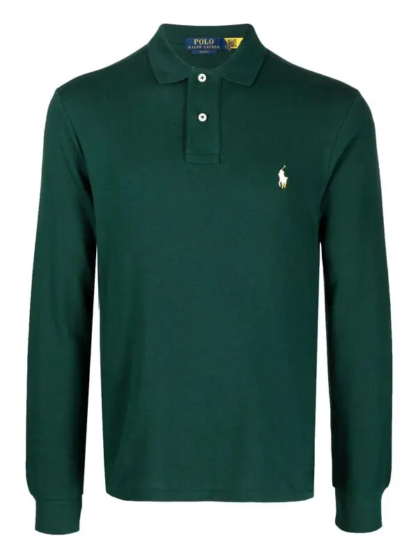 Polo Ralph Lauren Logo-embroidered Polo Shirt - Green