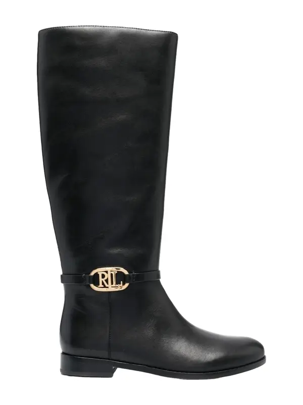 Ralph Lauren Bridgette Knee-length Boots - Black