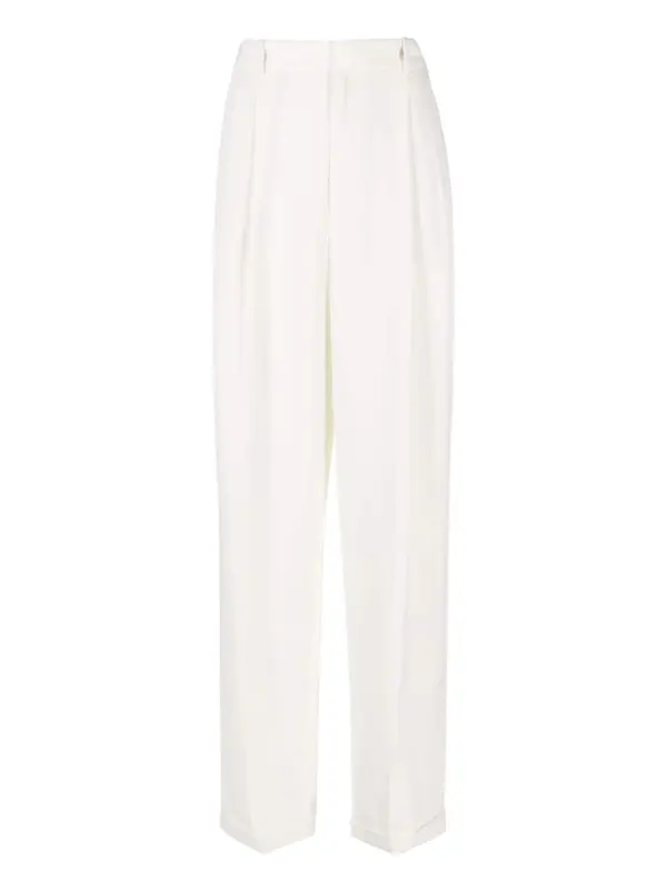Polo Ralph Lauren Tailored Wide-leg Trousers - White