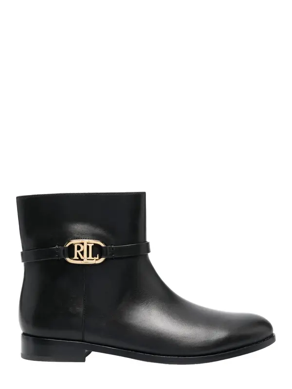 Ralph Lauren Briela Ankle Boots - Black