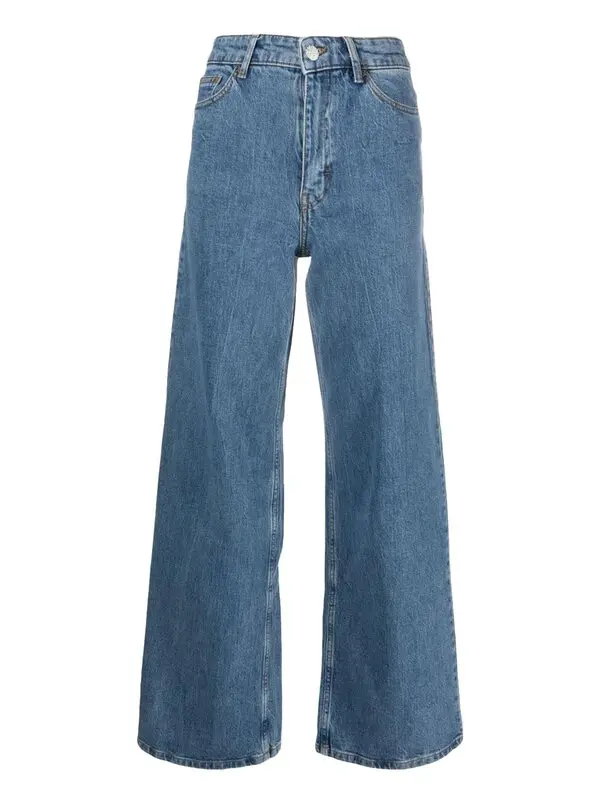 Baum Und Pferdgarten Wide-leg Denim Jeans - Blue