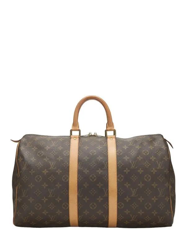 LOUIS VUITTON Monogram Keepall 45 - Brown