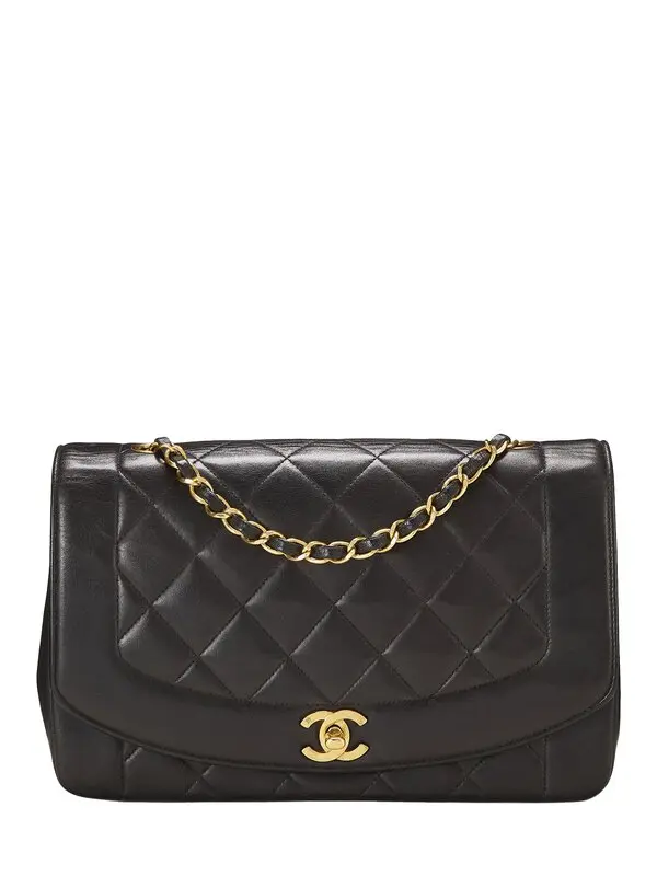 Chanel Diana Flap Bag - Black