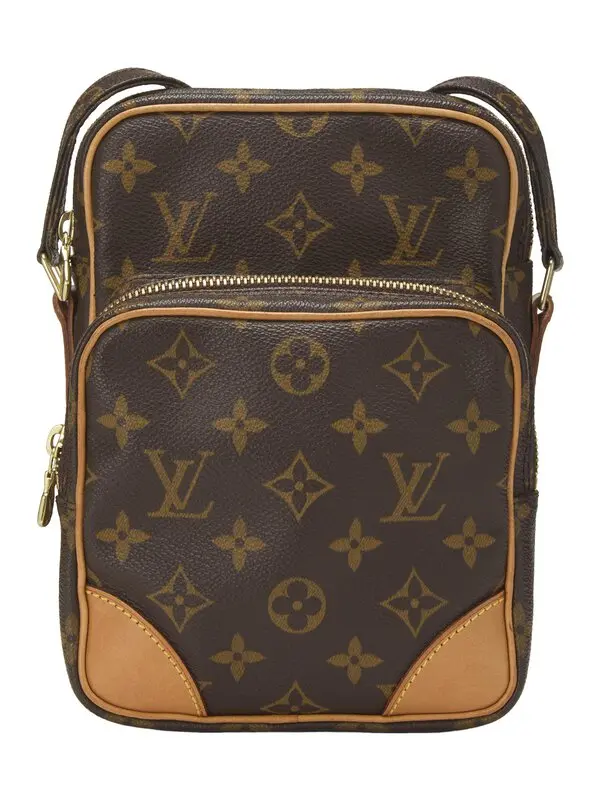LOUIS VUITTON Monogram Canvas Amazone Shoulder Bag - Brown