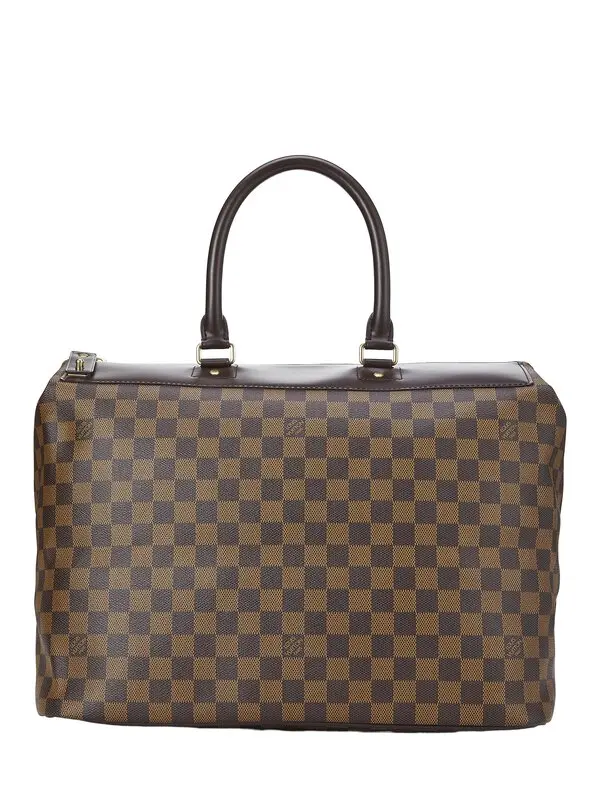 LOUIS VUITTON Damier Ebene Greenwich Duffle - Brown
