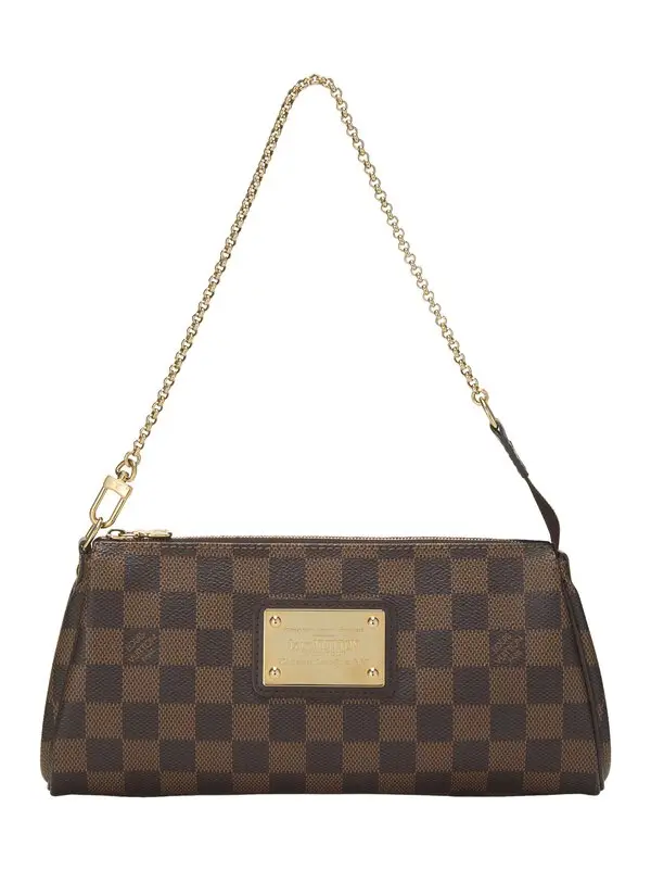 LOUIS VUITTON Damier Ebene Eva - Brown