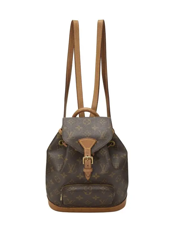 LOUIS VUITTON Monogram Montsouris Backpack - Brown