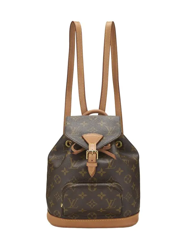 LOUIS VUITTON Monogram Montsouris Backpack - Brown