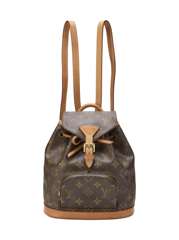LOUIS VUITTON Monogram Montsouris Backpack - Brown