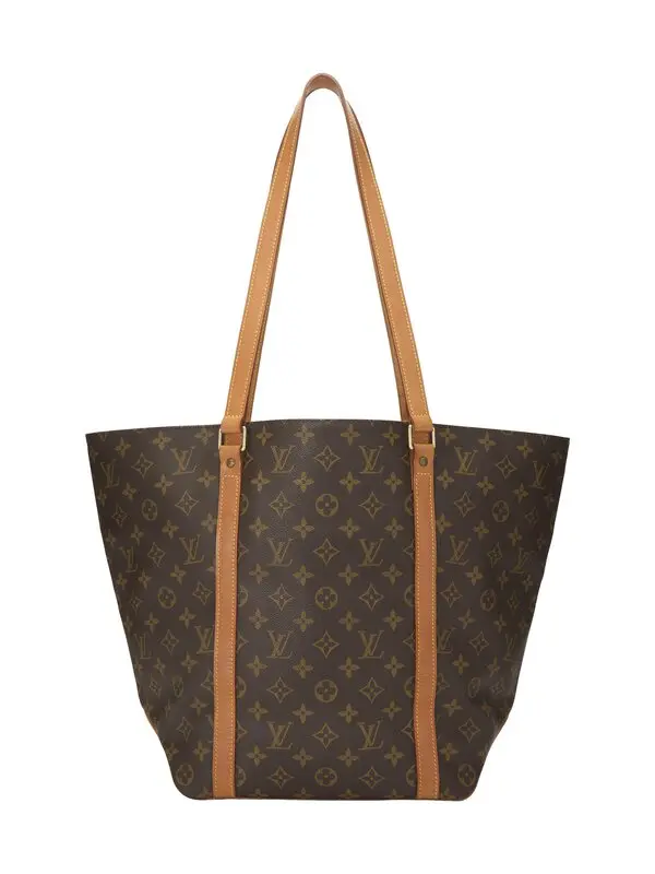 LOUIS VUITTON Monogram Sac Shopping - Brown