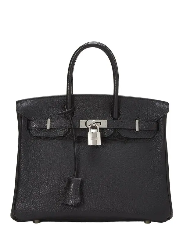 Hermès Togo Birkin 25 Handbag - Black