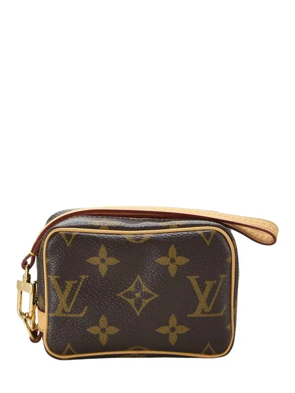 LOUIS VUITTON Monogram Canvas Wapity Case - Brown
