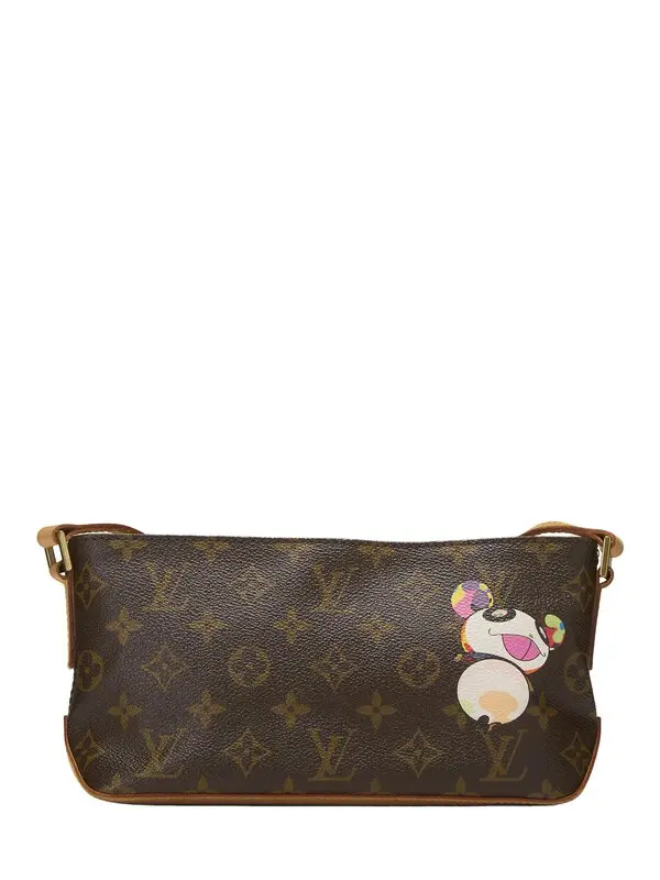 LOUIS VUITTON Takashi Murakami Monogram Panda Trotteur - Brown