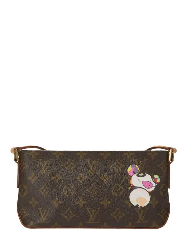 LOUIS VUITTON Takashi Murakami Monogram Panda Trotteur - Brown