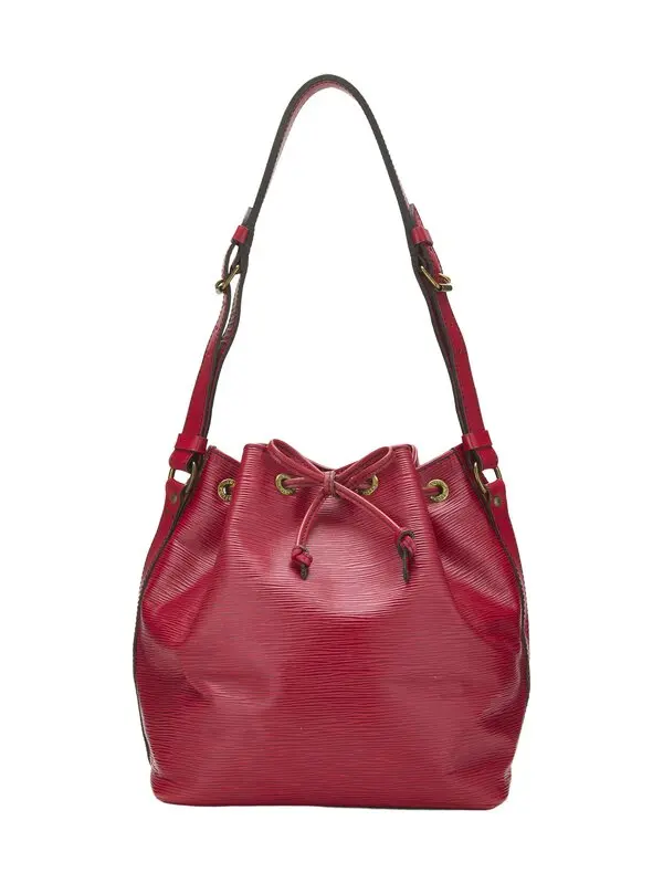 LOUIS VUITTON Epi Noé Bucket Bag - Red
