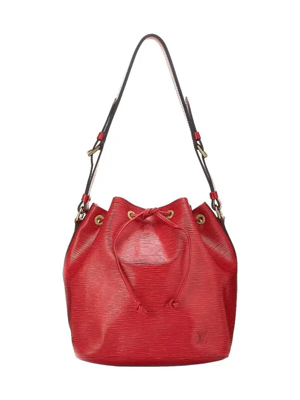 LOUIS VUITTON Epi Noé Bucket Bag - Red