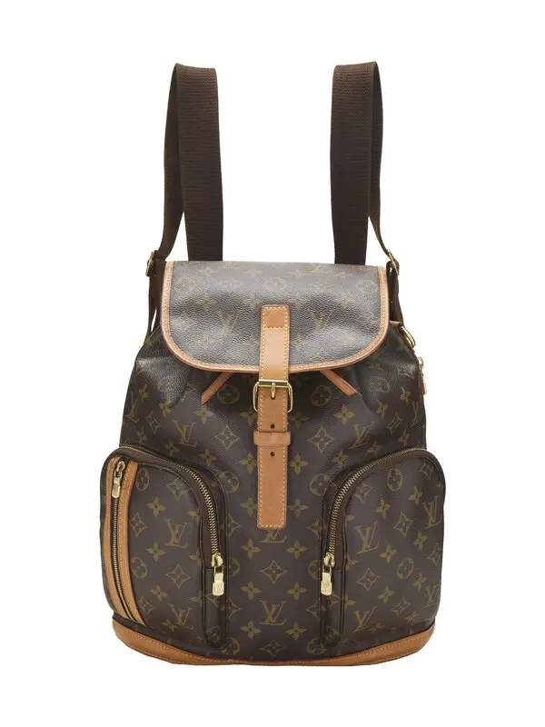 LOUIS VUITTON Monogram Bosphore Backpack - Brown