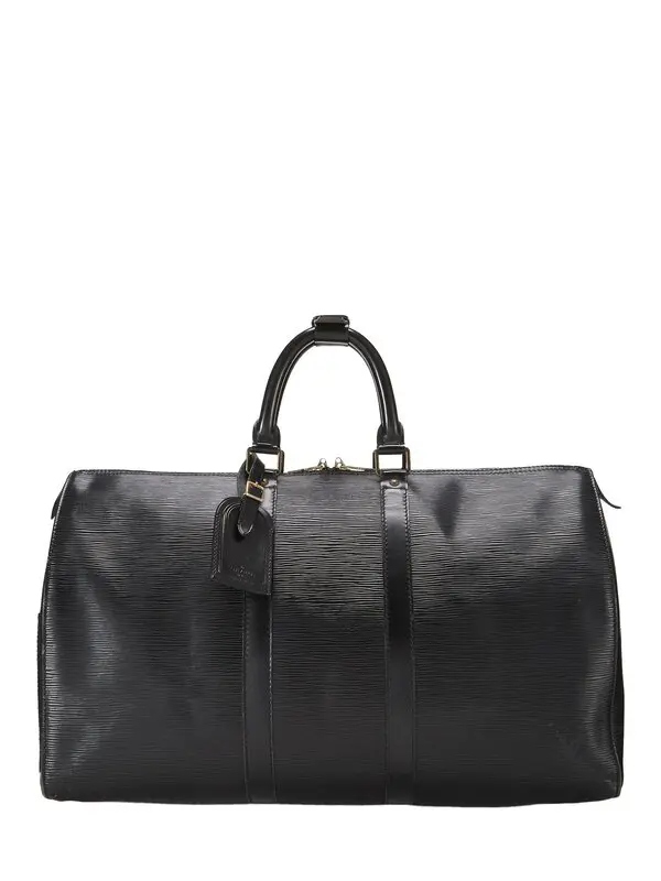 LOUIS VUITTON Epi Keepall 45 - Black