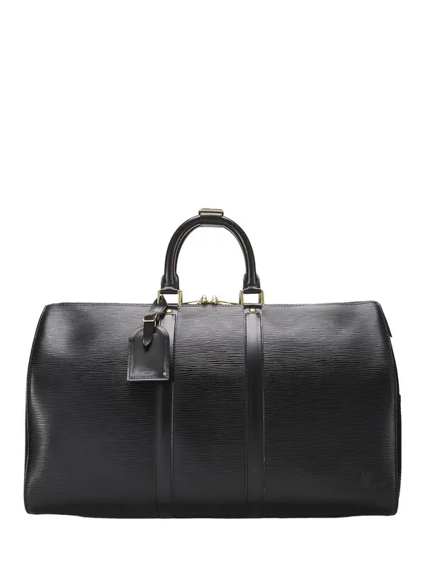 LOUIS VUITTON Epi Keepall 45 - Black