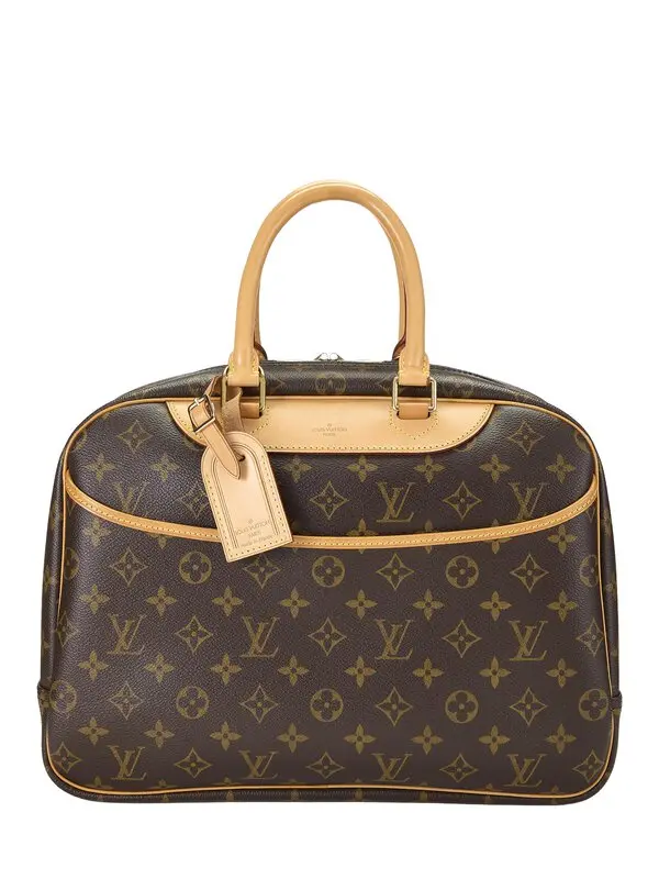 LOUIS VUITTON Monogram Canvas Deauville - Brown