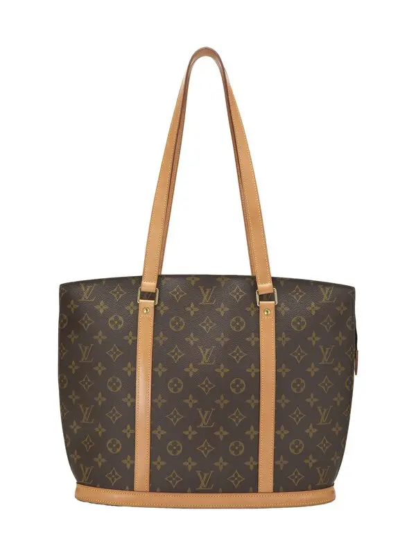 LOUIS VUITTON Monogram Canvas Babylone Tote - Brown