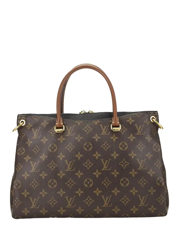 LOUIS VUITTON Monogram Canvas Pallas - Black