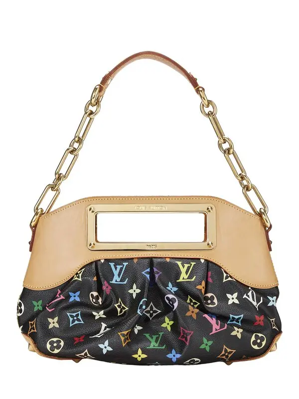 LOUIS VUITTON Takashi Murakami Monogram Multicolore Judy - Black