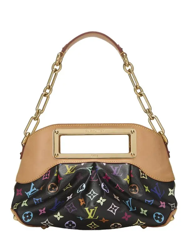 LOUIS VUITTON Takashi Murakami Monogram Multicolore Judy - Black