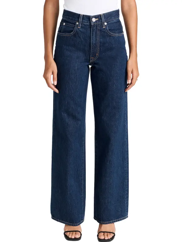 SLVRLAKE Grace Straight Leg Jeans - Evermore