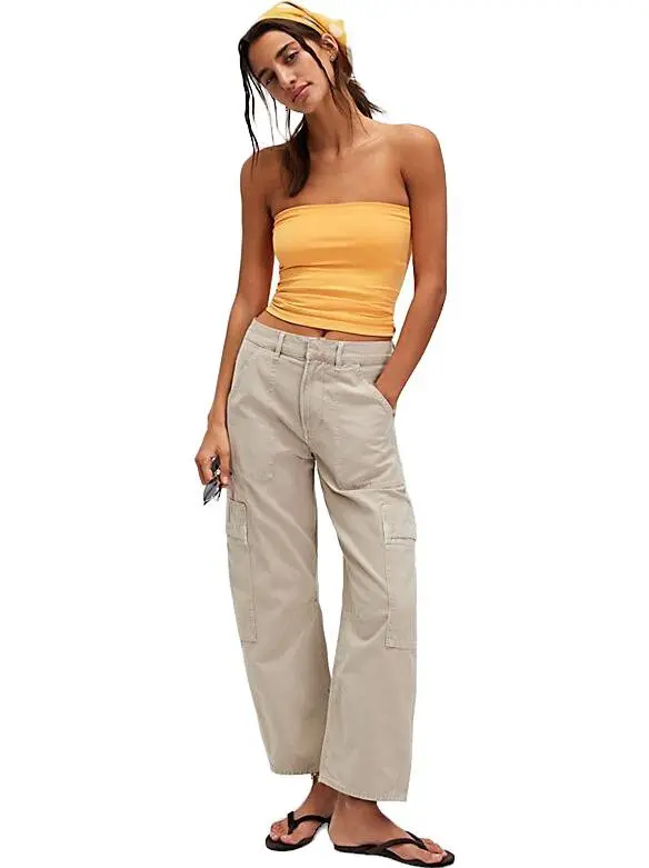 Citizens Of Humanity Marcelle Low-slung Cargo Pants - Burnished Quartz