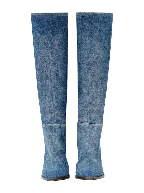 Isabel Marant Ririo Boots - Washed Blue