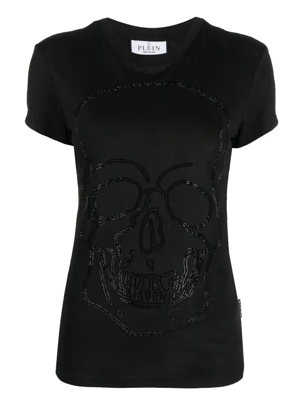 Philipp Plein Skull Crew-neck T-shirt - Black
