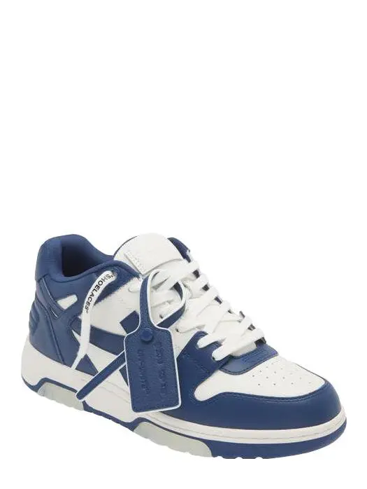 Off-White Out Of Office Low Top Sneakers - White/royal Blue