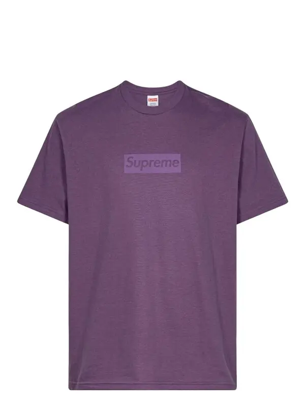 Supreme Box Logo-print T-shirt - Purple
