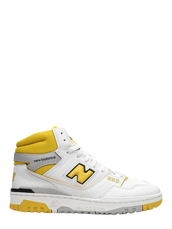 NEW BALANCE 650 High-top Sneakers - White