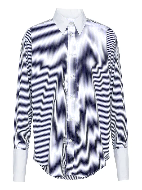 Polo Ralph Lauren Striped Cotton Shirt - White