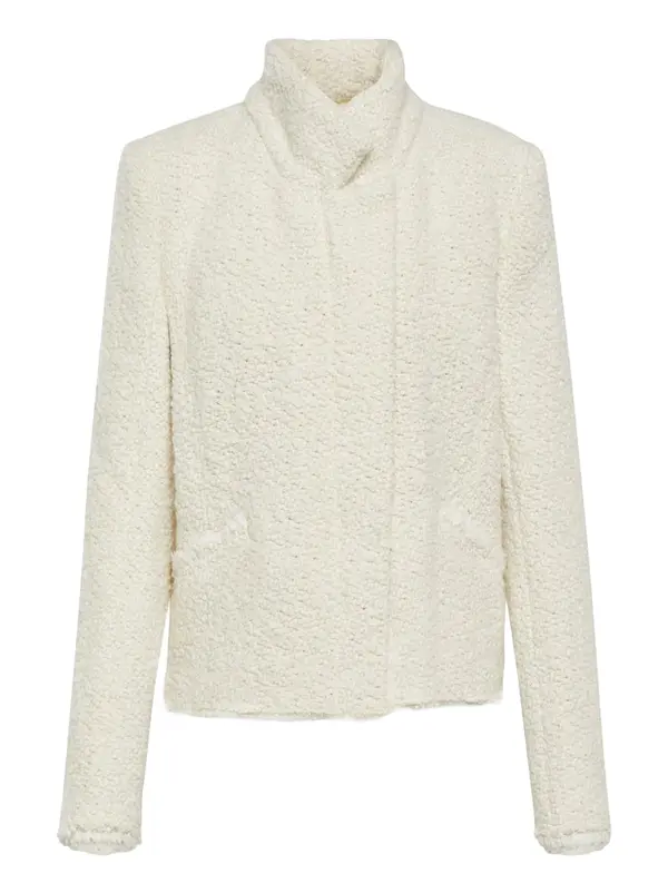 Isabel Marant Graziae Tweed Jacket - Beige