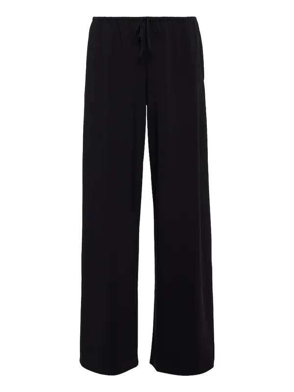 THE ROW Bariem Wide-leg Pants - Black