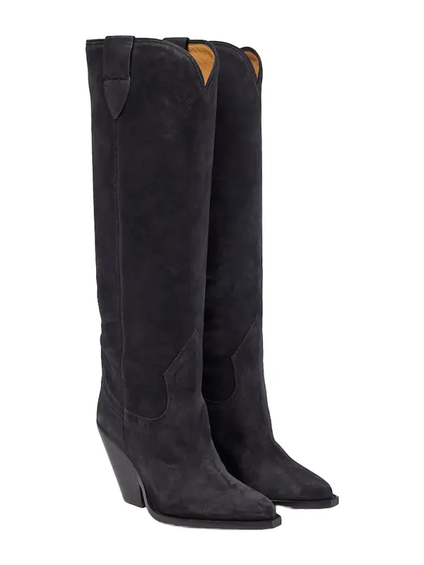Isabel Marant Lomero Knee-high Boots - Black