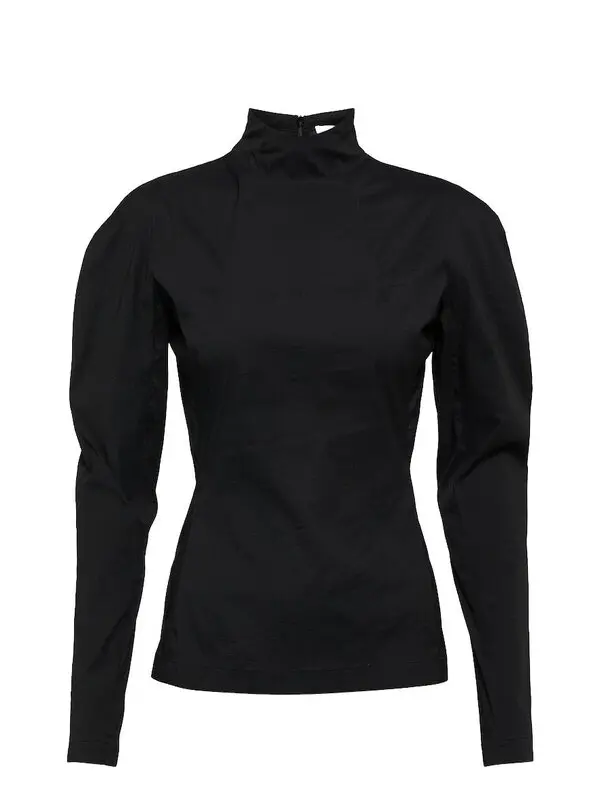 Alaïa High-neck Top - Black