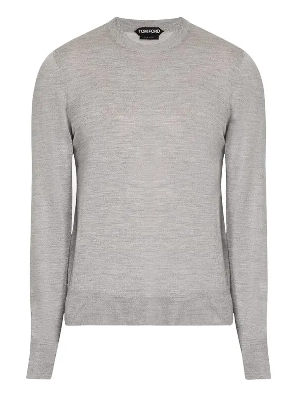 TOM FORD Fine-gauge Wool Sweater - Black