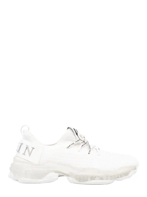 Philipp Plein Runner Hyper $hock Sneakers - White