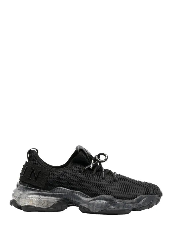 Philipp Plein Runner Hyper $hock Sneakers - Black