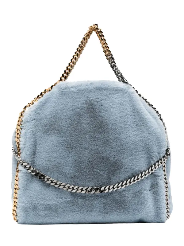 Stella McCartney Falabella Faux-fur Tote - Blue