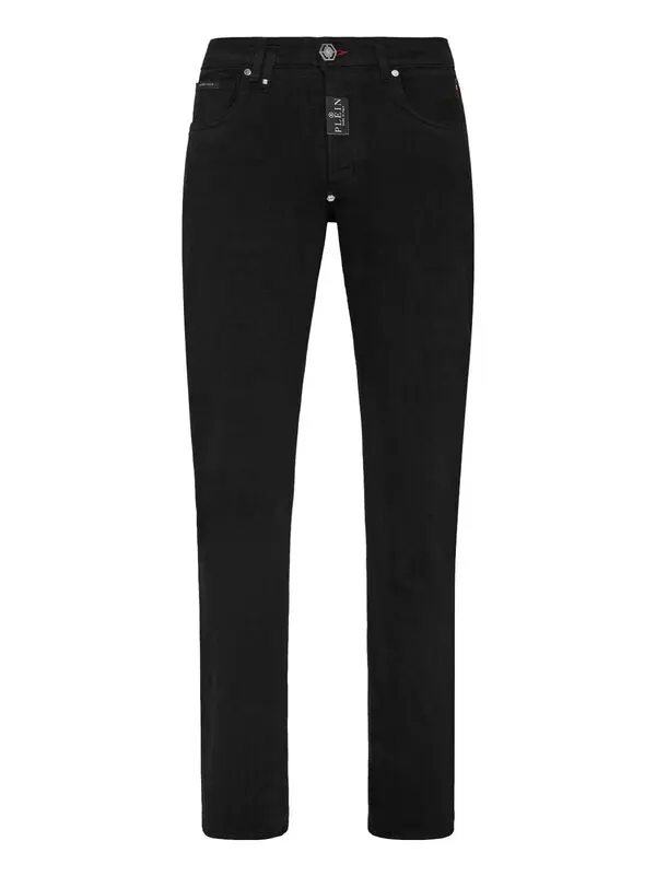 Philipp Plein Straight-leg Jeans - Black