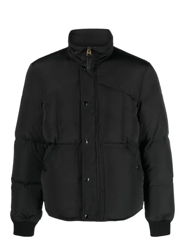 TOM FORD Down Quilted Jacket - Black
