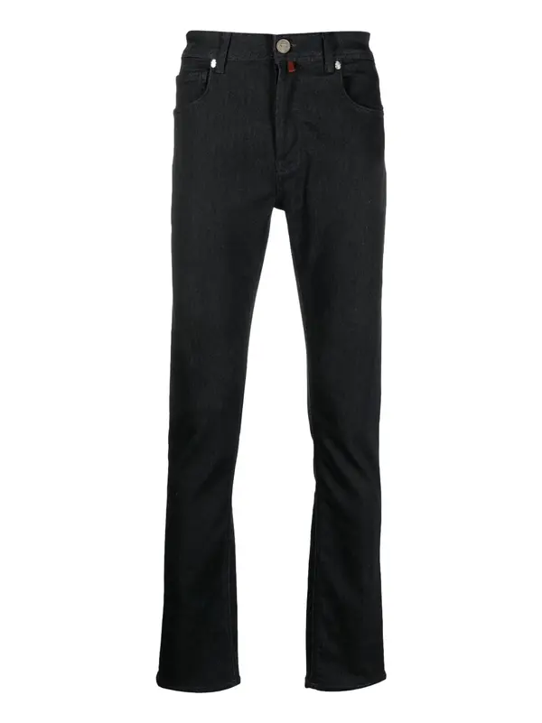 BILLIONAIRE Mid-rise Straight-leg Jeans - Blue